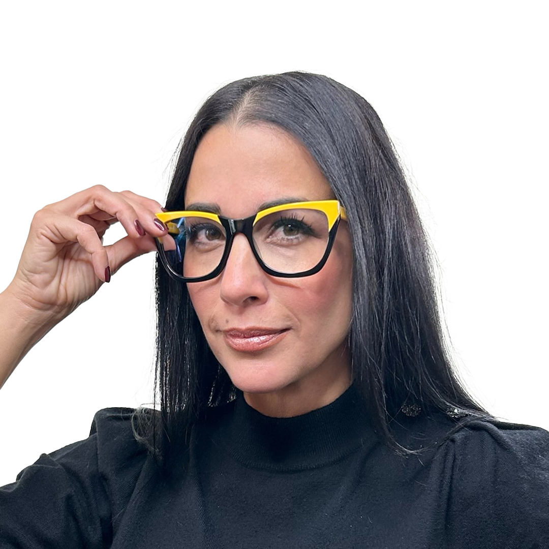 Lentes TWO TONE Yellow Black | EnfoKte para ver y verte bien